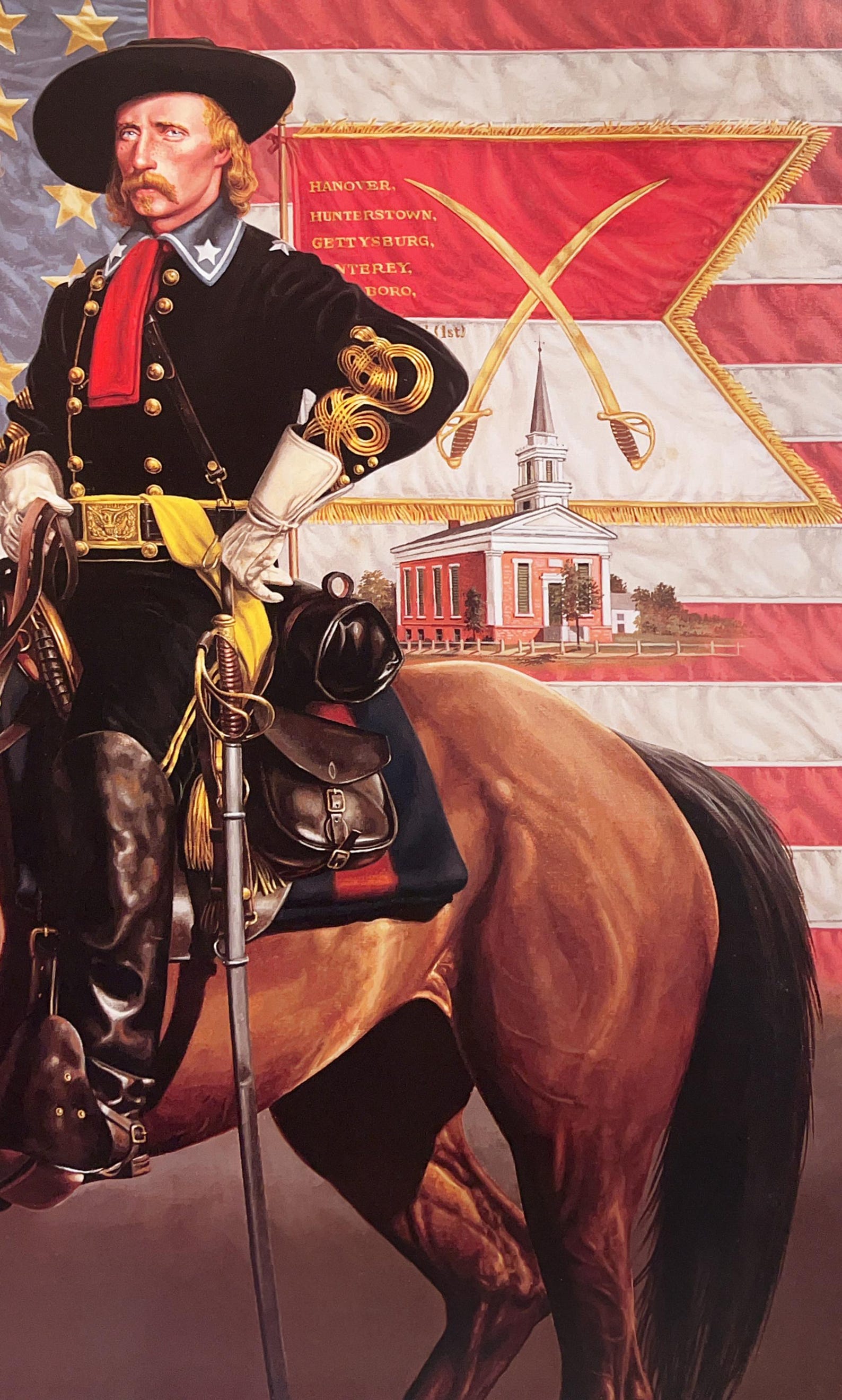 Limited Edition general George Armstrong Custer Print by Michael Gnatek ...