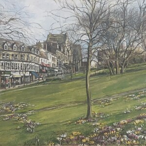Pat Bell Print harrogate North Yorkshire Hand Signed Matted Framed Art ...