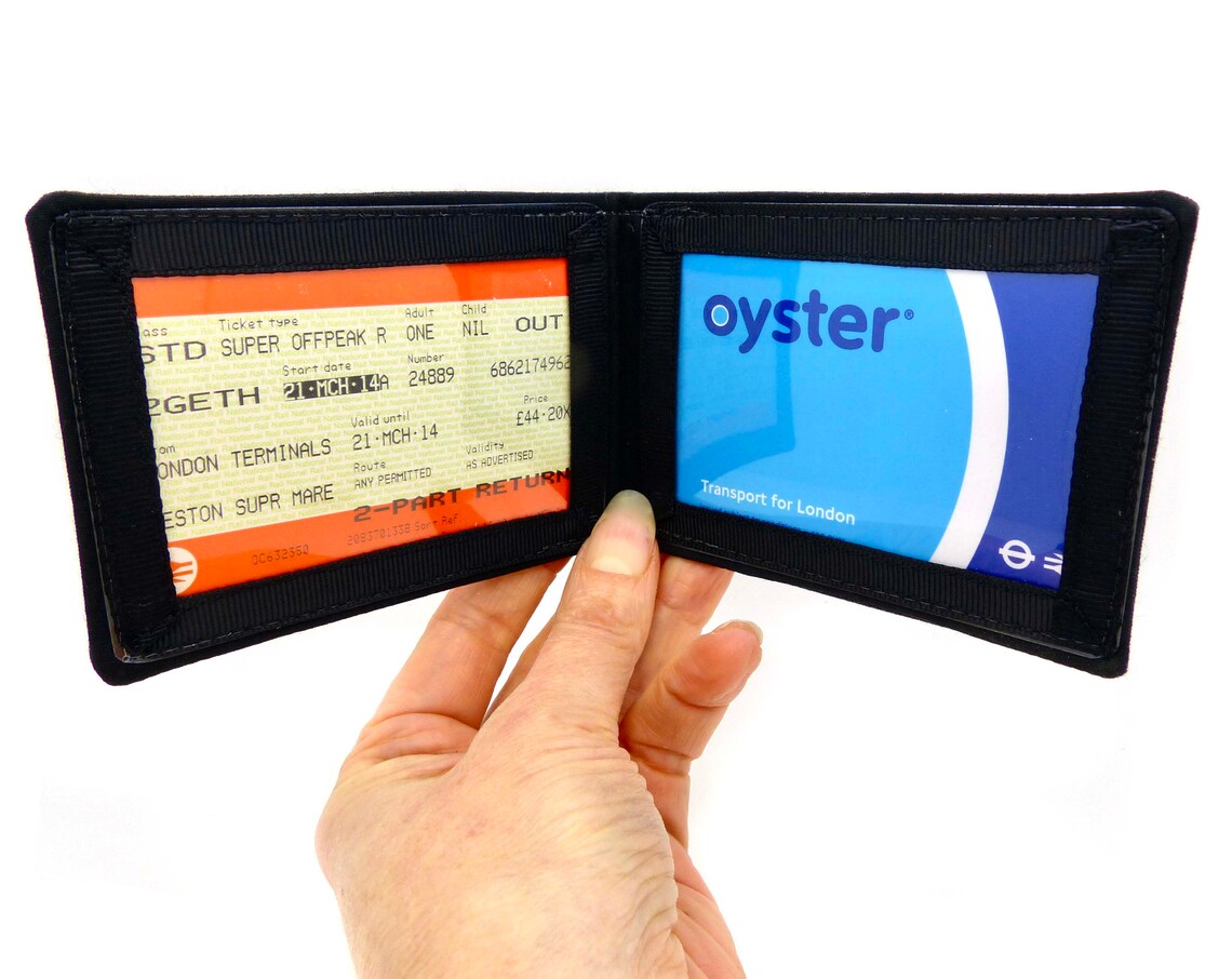 Oyster Card Holder, Bus Pass Holder, Travel Card Holder, Wallet. Copper ...