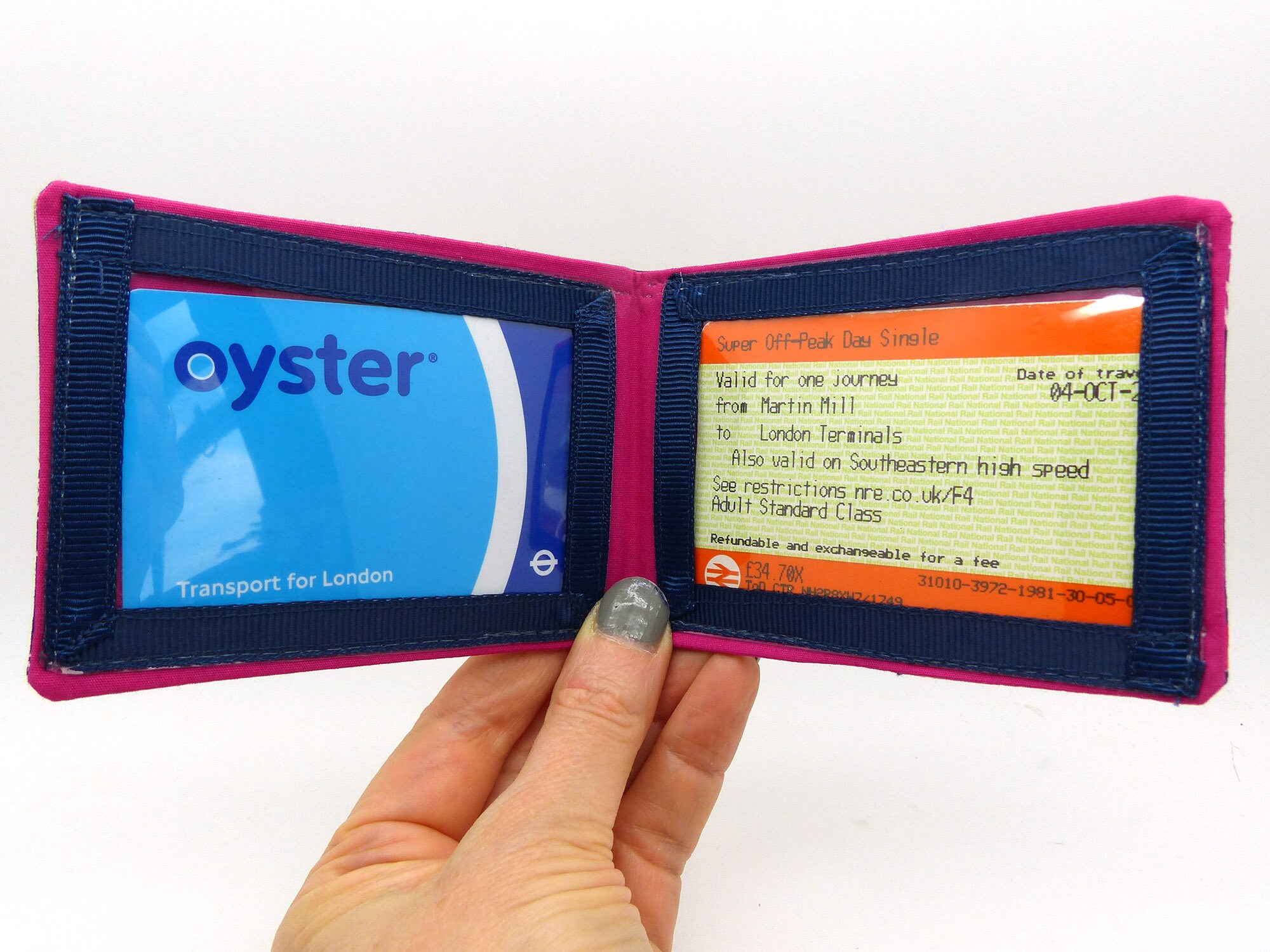 Oyster Card Holder Bus Pass Holder Travel Card Holder Card - Etsy UK