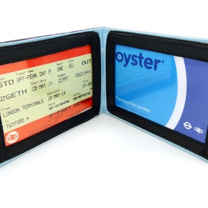 Oyster Card Holder, Bus Pass Holder, Travel Card Holder, Wallet ...