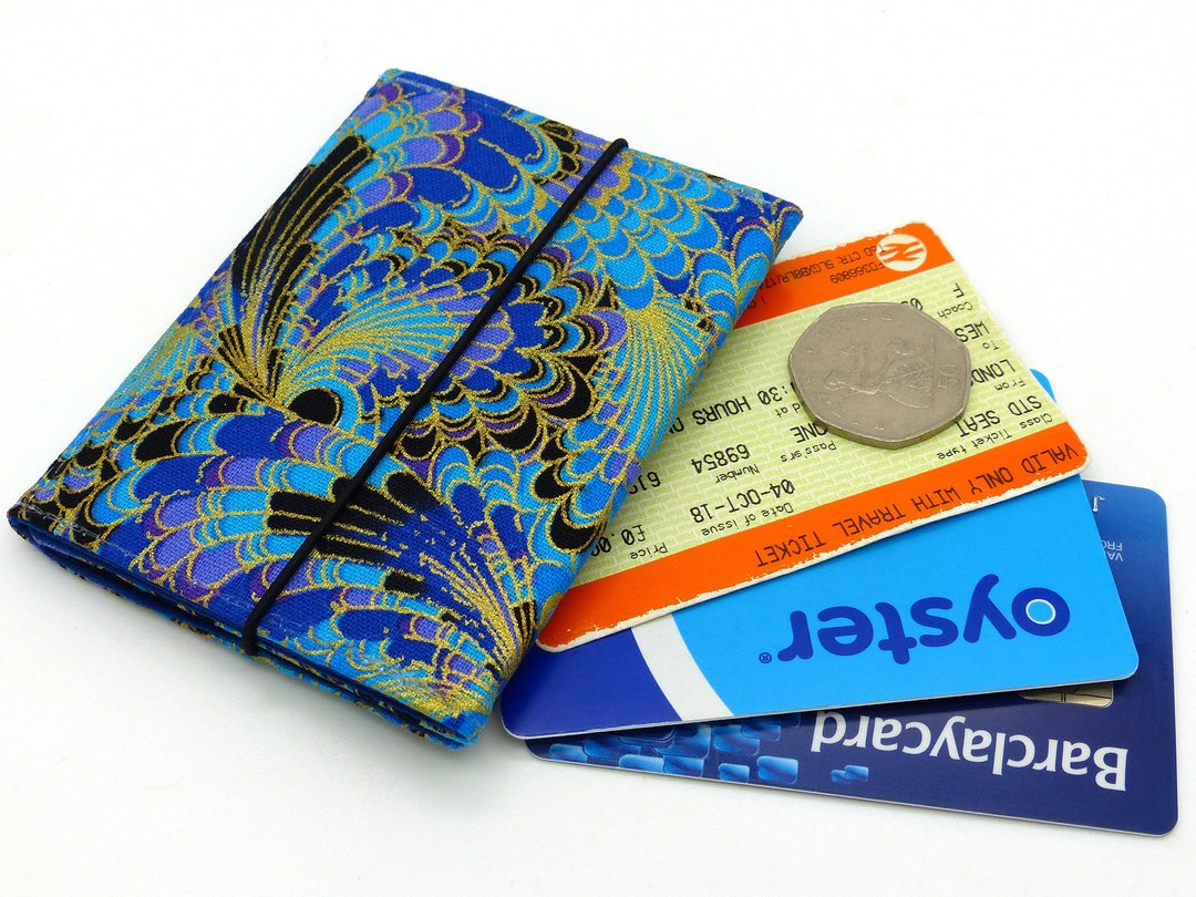 Trifold Card Wallet. Oyster Card Holder, Bus Pass Holder, Travel Card ...