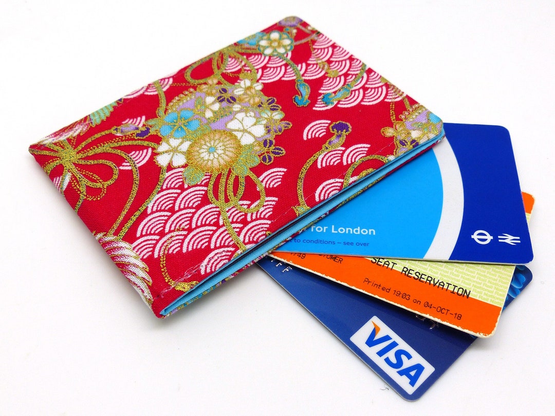 Oyster Card Holder, Bus Pass Holder, Travel Card Holder, Wallet. Red ...