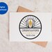 Art Deco Congratulations Card: Printable Celebration (digital Download ...