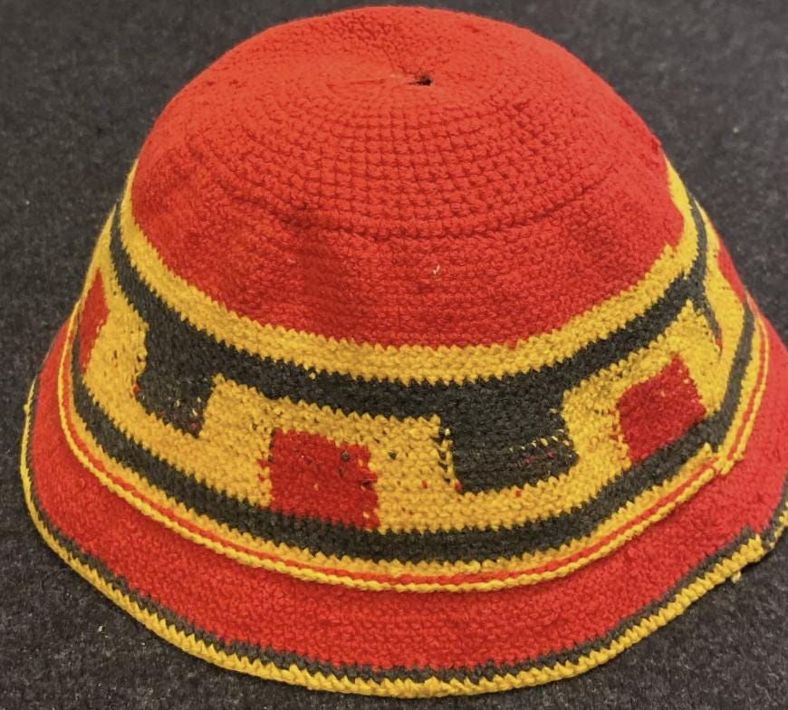 Vibrant Traditional Ethiopian Dorze Woven Hat - Etsy