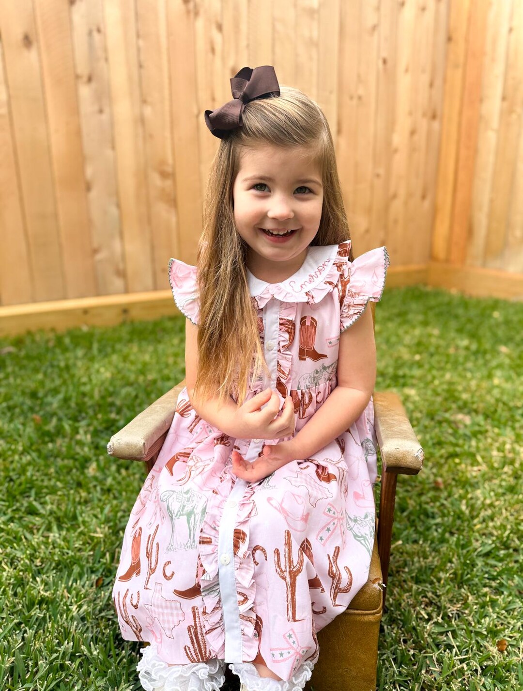 Rodeo Dress Rodeo Kid's Outfit Toddler Dress Rodeo Gift Little Toddler ...