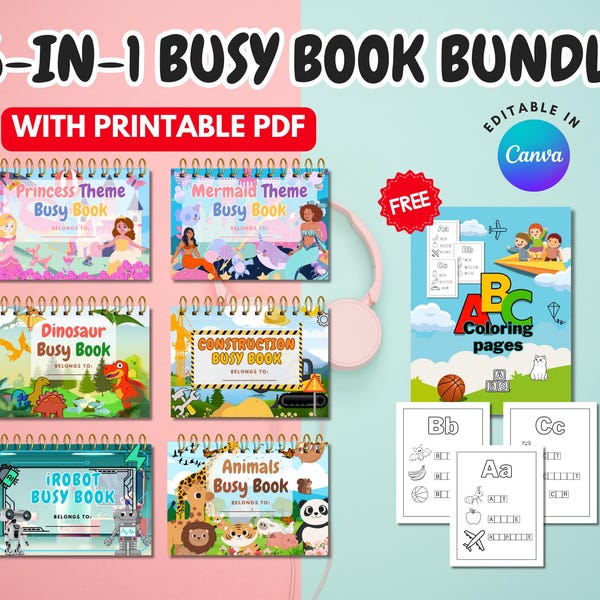 Busy Books - Etsy