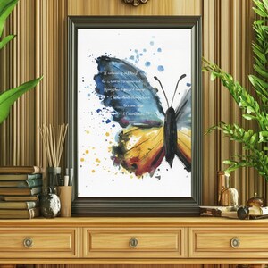 Christian Wall Art Bible Verse Print on Paper New Creation in Christ 2 ...