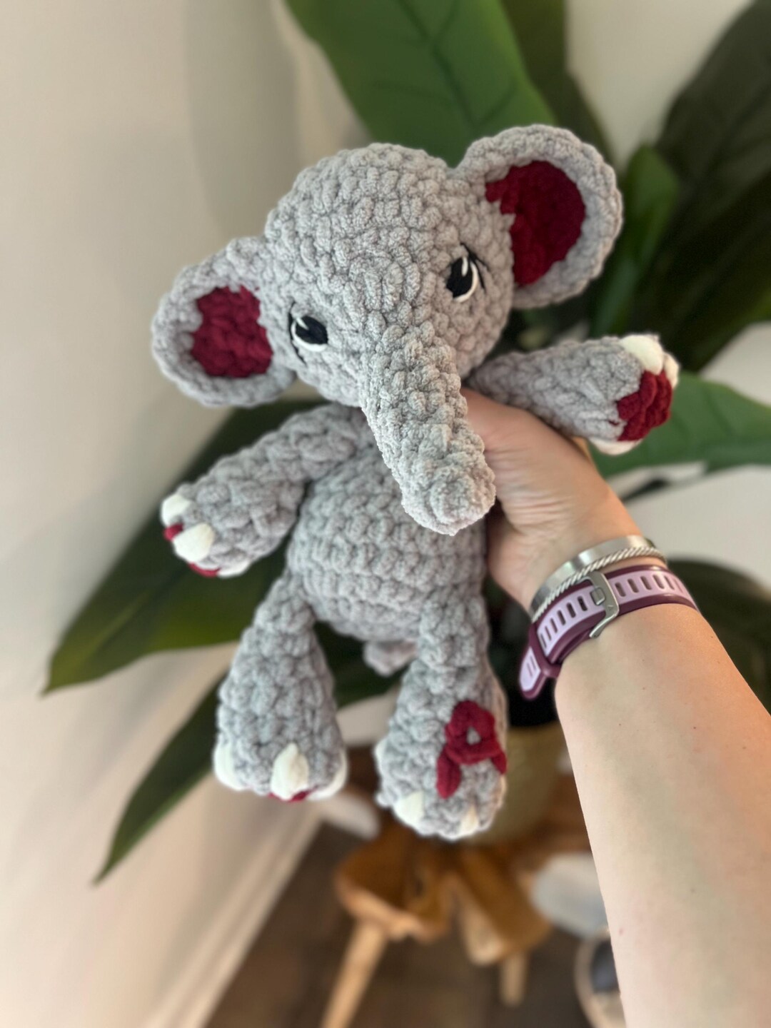 Elephant Baby Plushie | Big Al Inspired Elephant Plush | Alabama ...