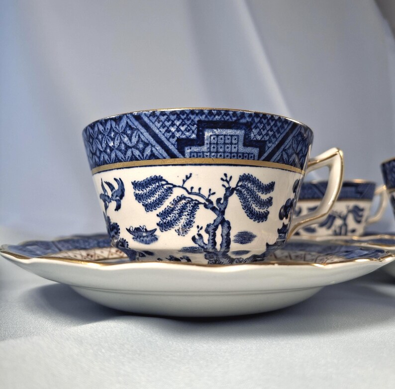 Vintage Booths Real Old Willow Tea Cup and Saucer. Collectors and ...