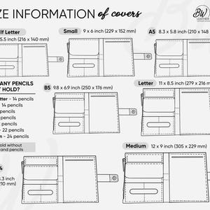 Personalized Drawing Sketchbook Cover, Leather Sketch Book Holder A4 A5 ...