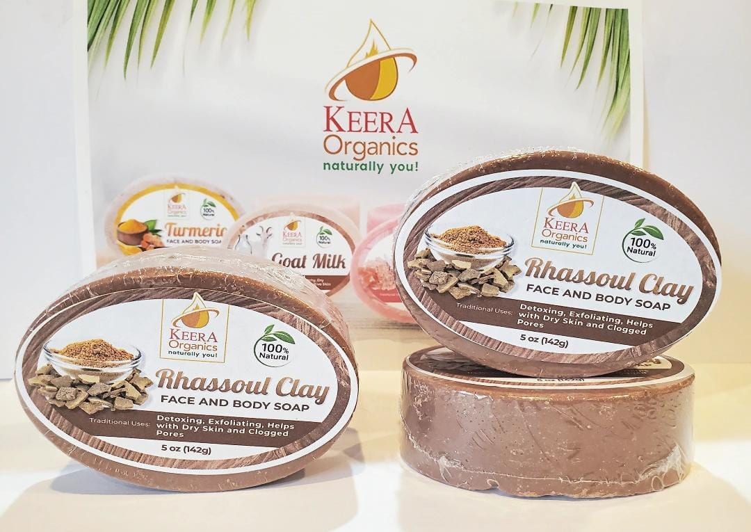 Keera Organics Rhassoul Clay Bar Soap - Etsy