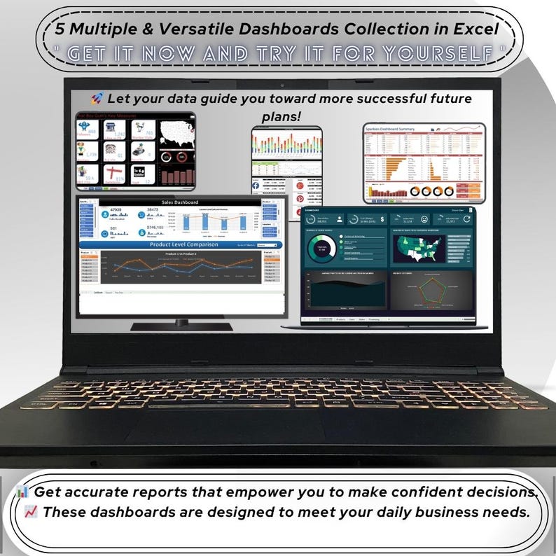21 Excel Dashboard Templates | Project Finance KPI Sales Tracking ...