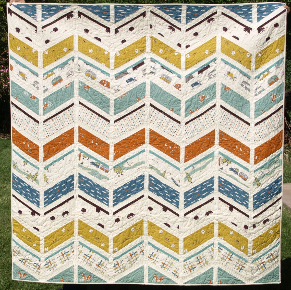 Happy Trails Quilt Pattern - PDF - Etsy