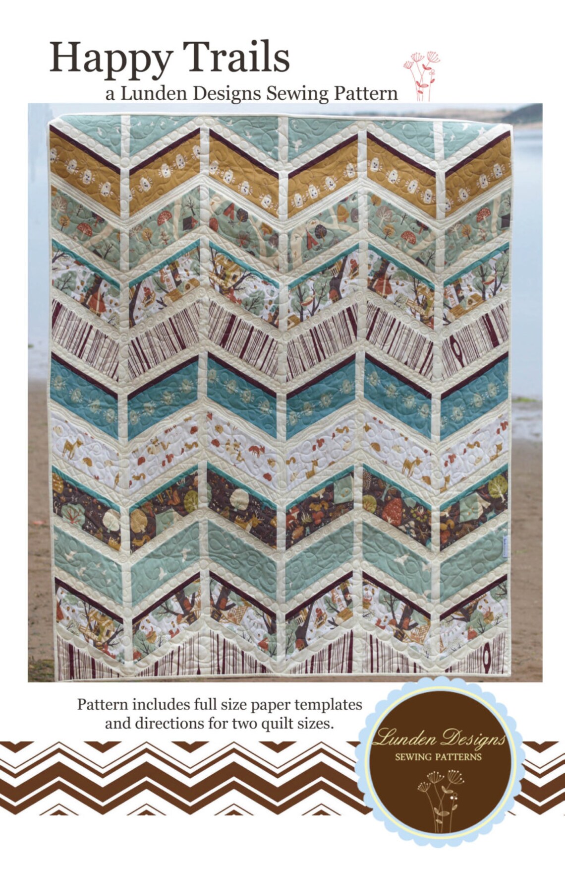 Happy Trails Quilt Pattern - PDF - Etsy
