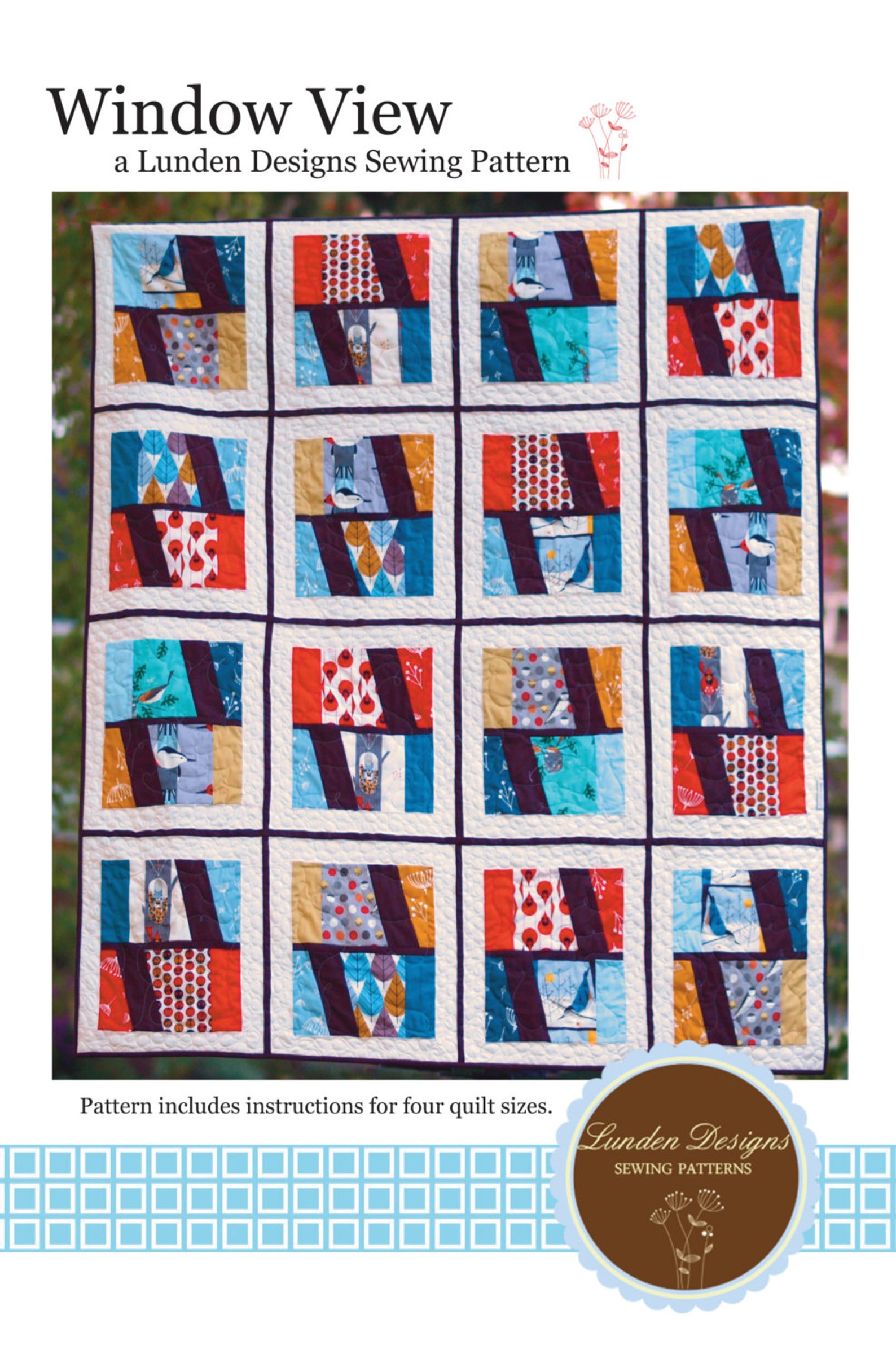 Window View Quilt Pattern - PDF - Etsy