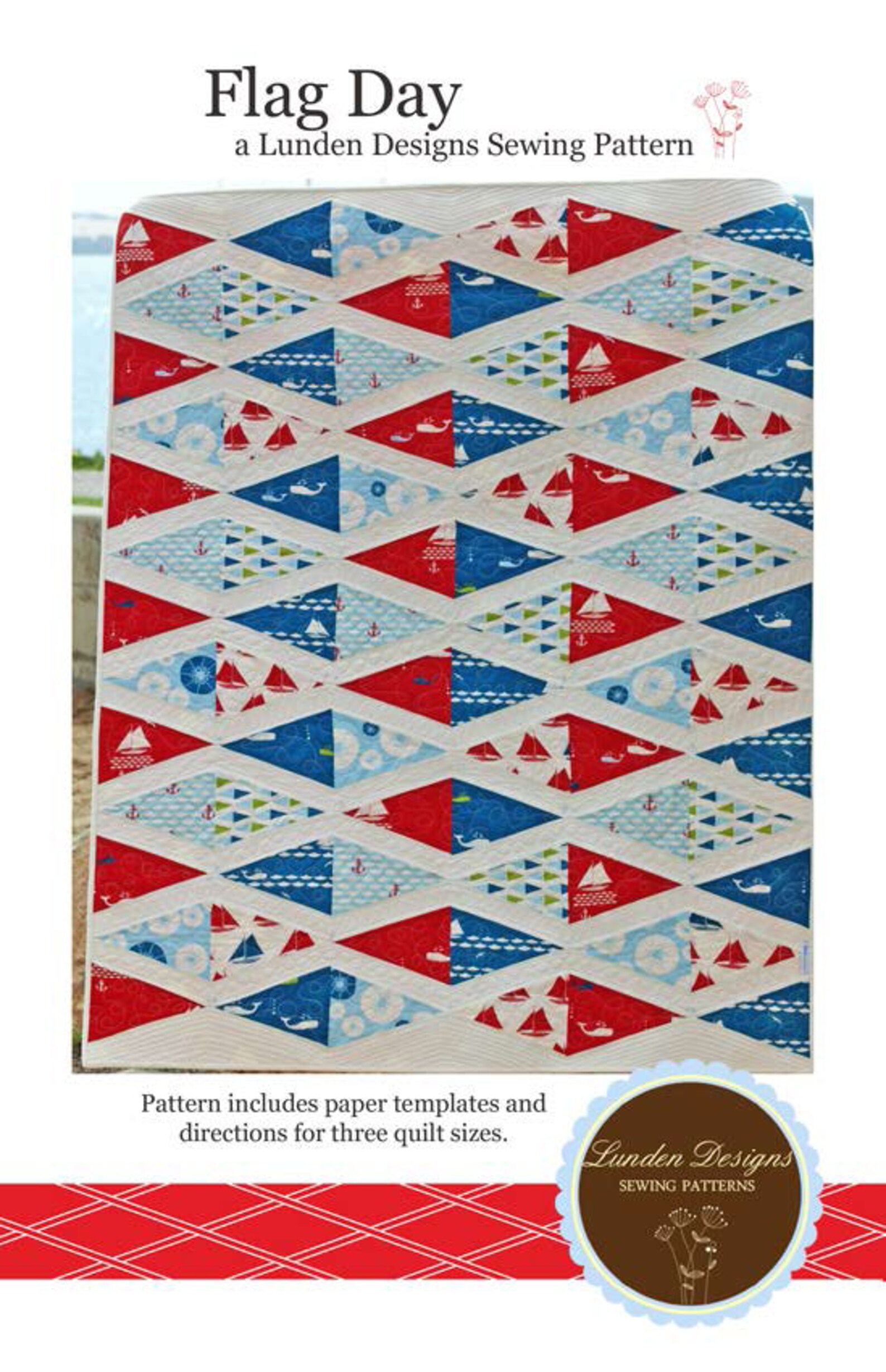 Flag Day Quilt Pattern - PDF - Etsy