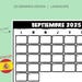 Spanish 2025 Calendar/planner | 2D Drawing Design | Instant Download ...