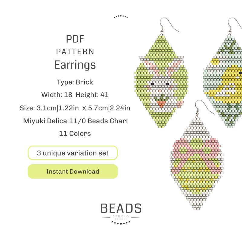 Delica Earrings - Etsy