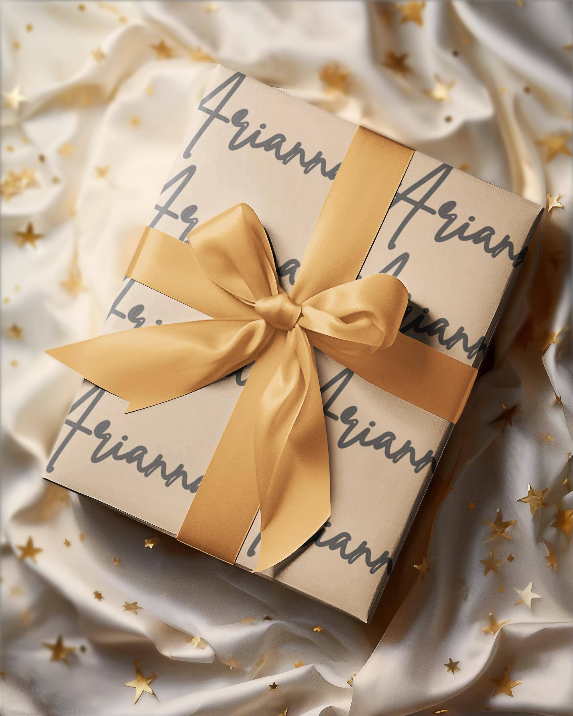 Custom Gift Wrap Personalized Name Unique Kids Birthday Special ...