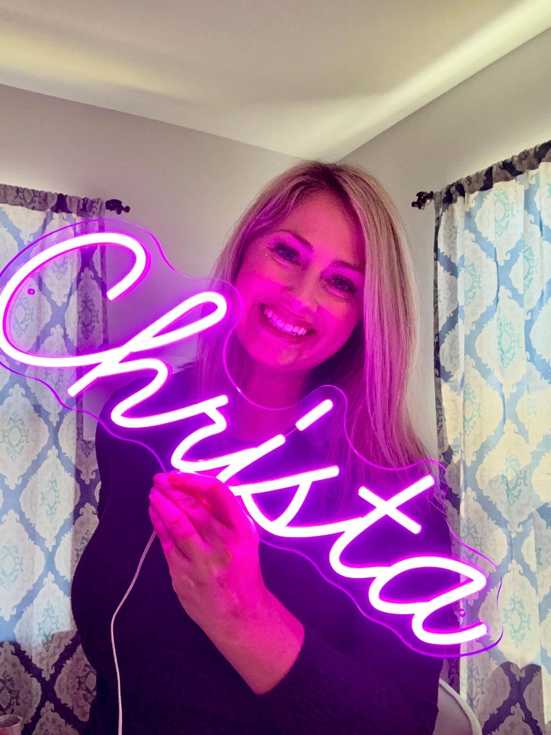 Custom Name LED Neon Sign: Personalized Room Decor - Etsy
