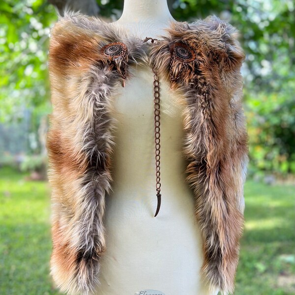 Viking Fur Mantle - Etsy