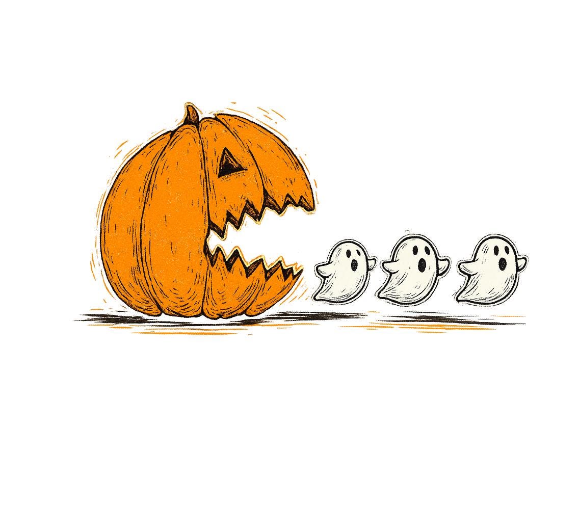 Spooky Pumpkin Ghost PNG | Halloween Funny Digital Download | 300 DPI ...