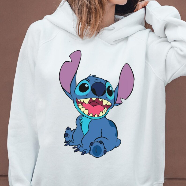 Cute Alien Creature SVG PNG | Smiling Blue Monster Clipart | Kawaii ...