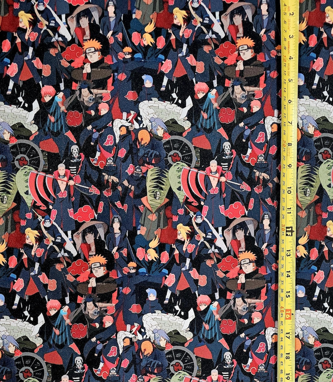 NRT AKTS Anime Collage Stoff ( 2 Größenauswahl: 18 "x 58" und 36 "x 58 ...