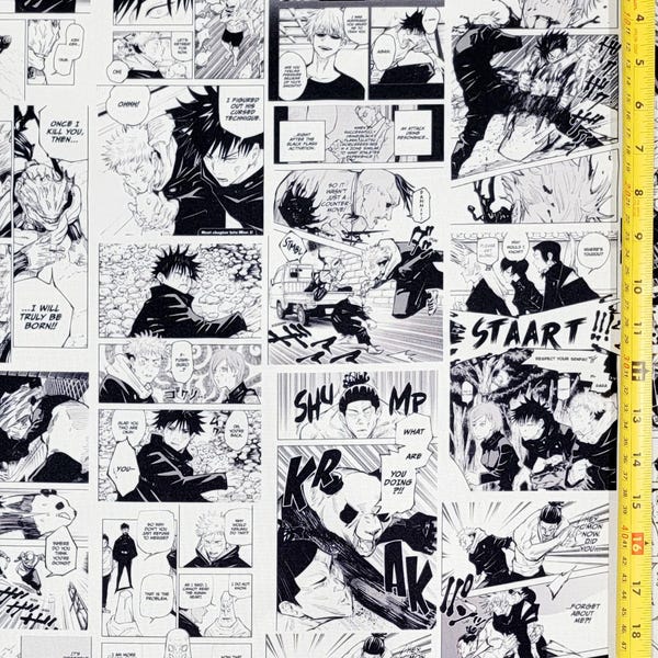 Jjk Manga Panel - Etsy