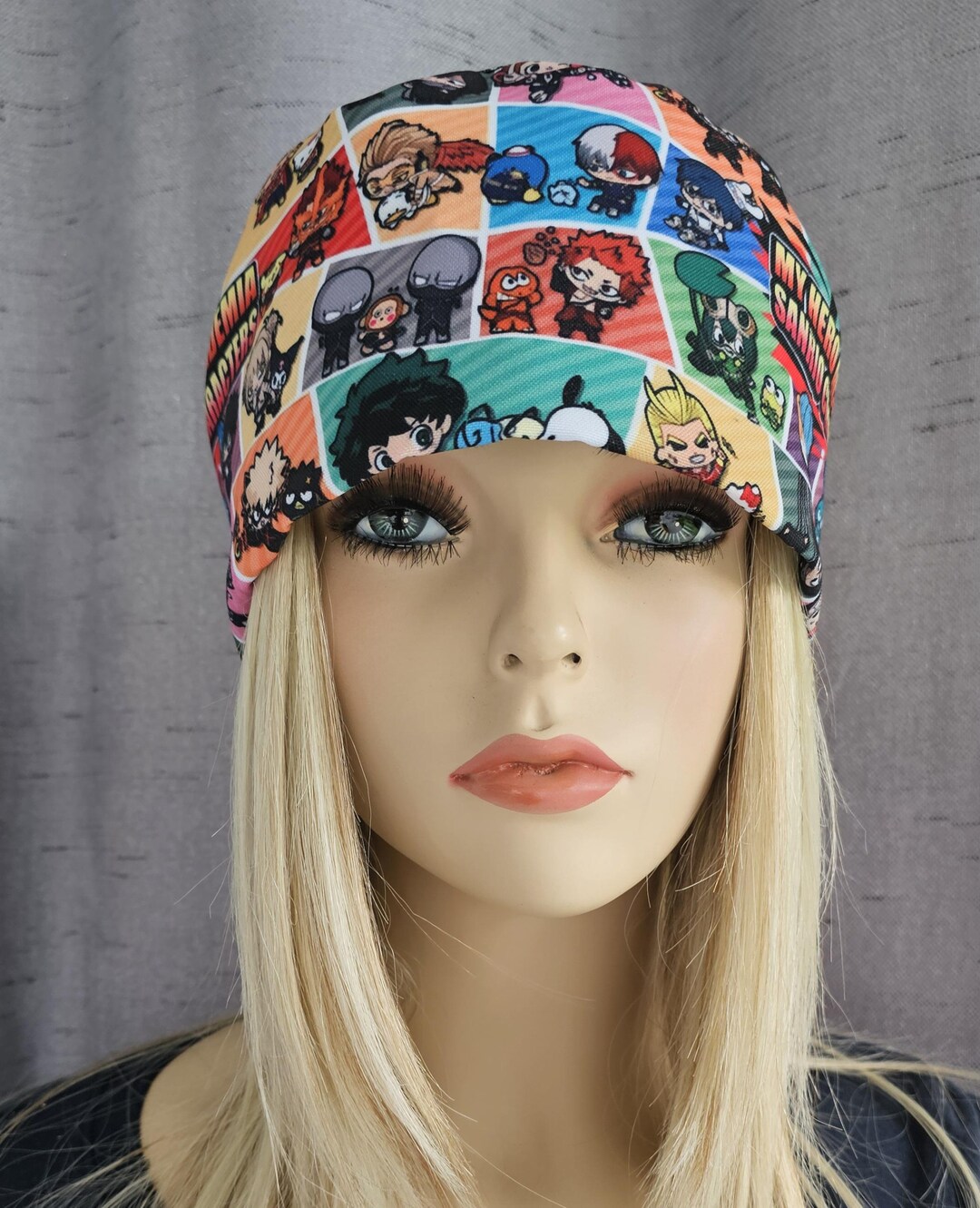 HK and MHA Friends Chibi Anime Medical Nurse Scrub Cap With 2 Size ...
