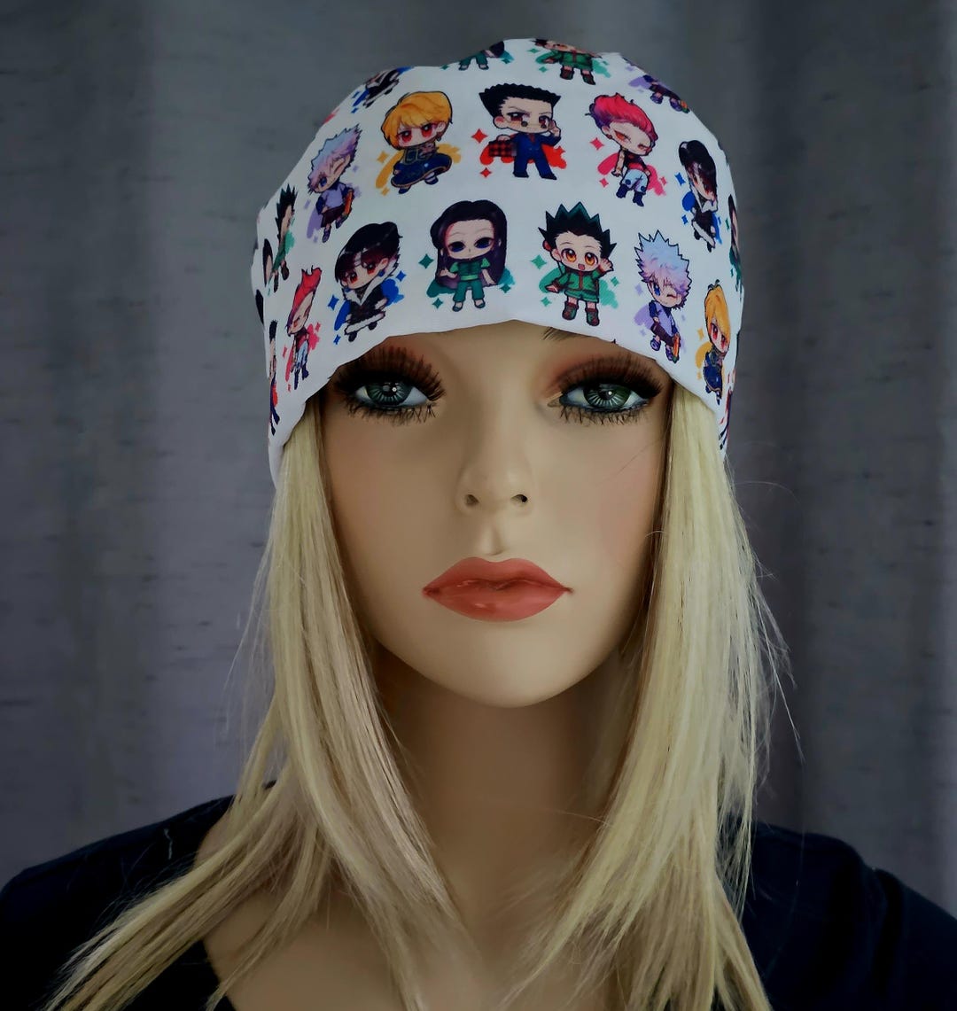 HH Anime Chibi White Medical Nurse Scrub Cap With 2 Size Selections ...