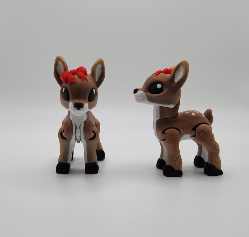 Articulating Reindeer - Etsy