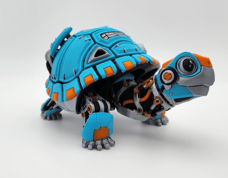 3D Printed Robotortoise Articulated Tortoise - Etsy