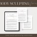 Body Sculpting Consent Form for Estheticians and Medspas, Instant ...