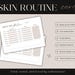 Skincare Regimen Card Template for Estheticians & Med Spas: Editable ...
