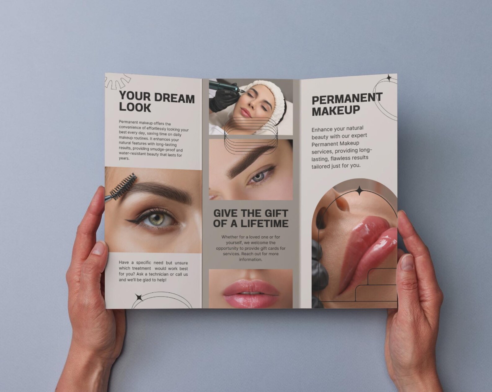 PMU Brochure, Permanent Makeup Brow Business, Lip Blushing ...