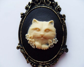 Cat cameo | Etsy