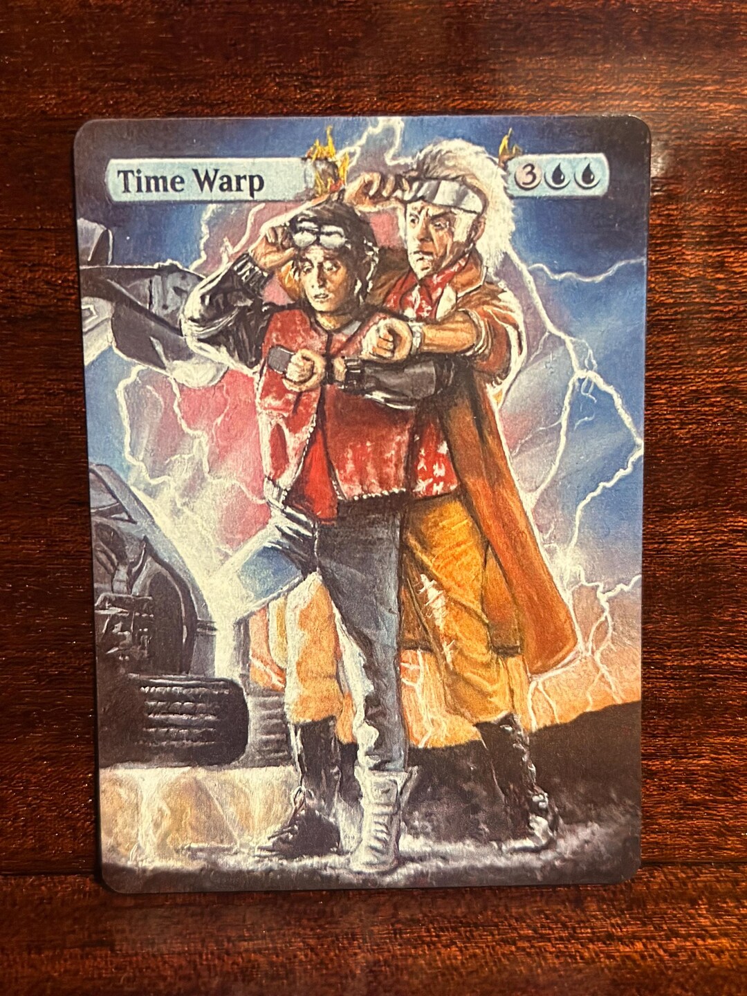 Mtg Magic the Gathering Back to the Future Timewarp - Etsy