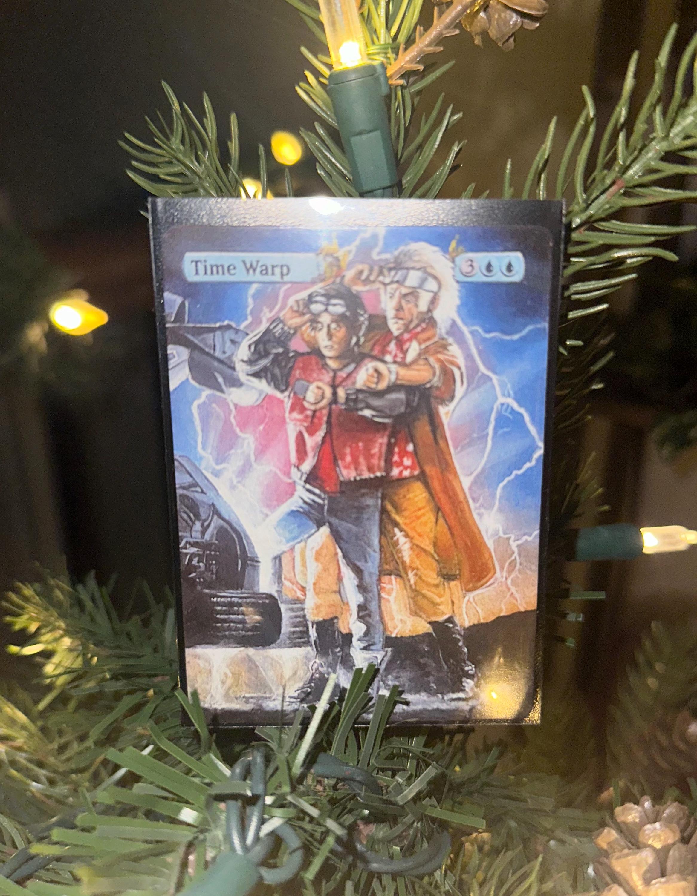 Mtg Magic the Gathering Back to the Future Timewarp - Etsy