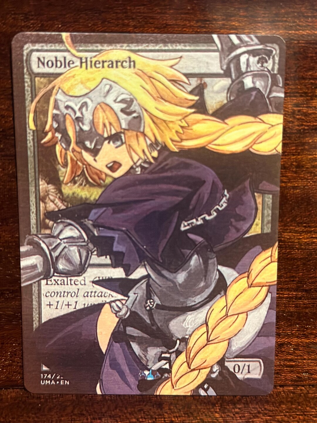 Mtg Magic the Gathering Noble Heirarch Jeanne D’arc Alter - Etsy