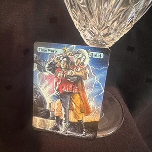 Mtg Magic the Gathering Back to the Future Timewarp - Etsy