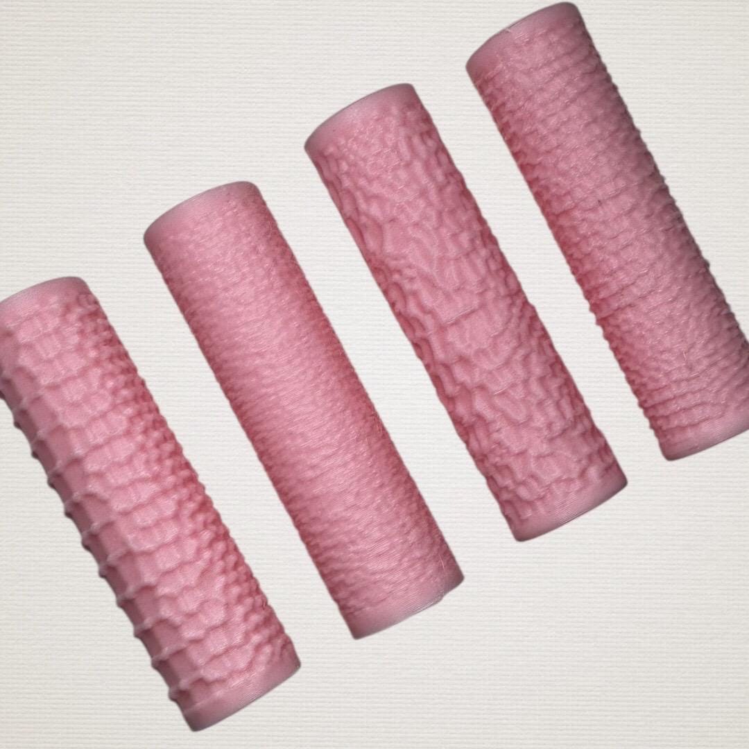Set of 4 SNAKESKIN Texture Rollers for Polymer Clay, 5.5cm - M079 - Etsy