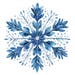 Watercolor Snowflake Clipart: Winter Craft Graphics (digital Download ...