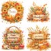 Fall Thanksgiving Clipart: Watercolor Autumn Harvest (digital Download ...