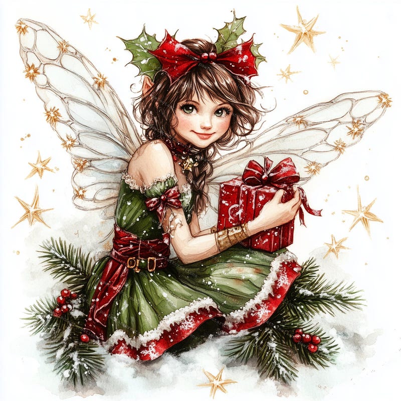 Christmas Fairy - Etsy