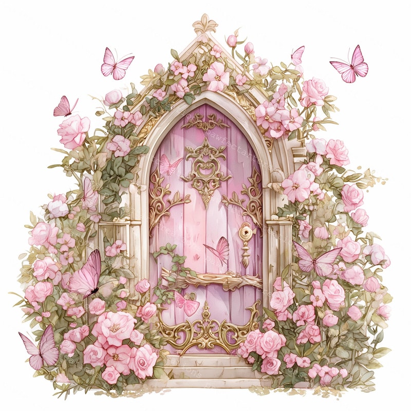 Fairy Arch Clipart - Etsy