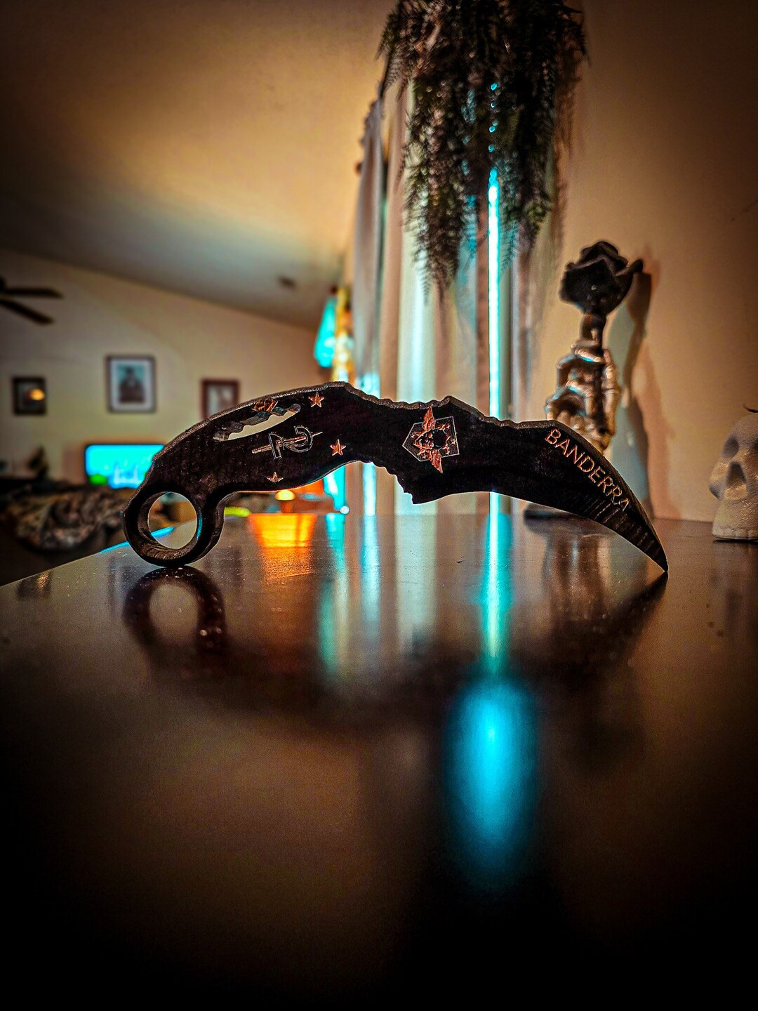 MCMAP Training Knife ( Karambit )( Wood ) Gift, Fidget, Training - Etsy