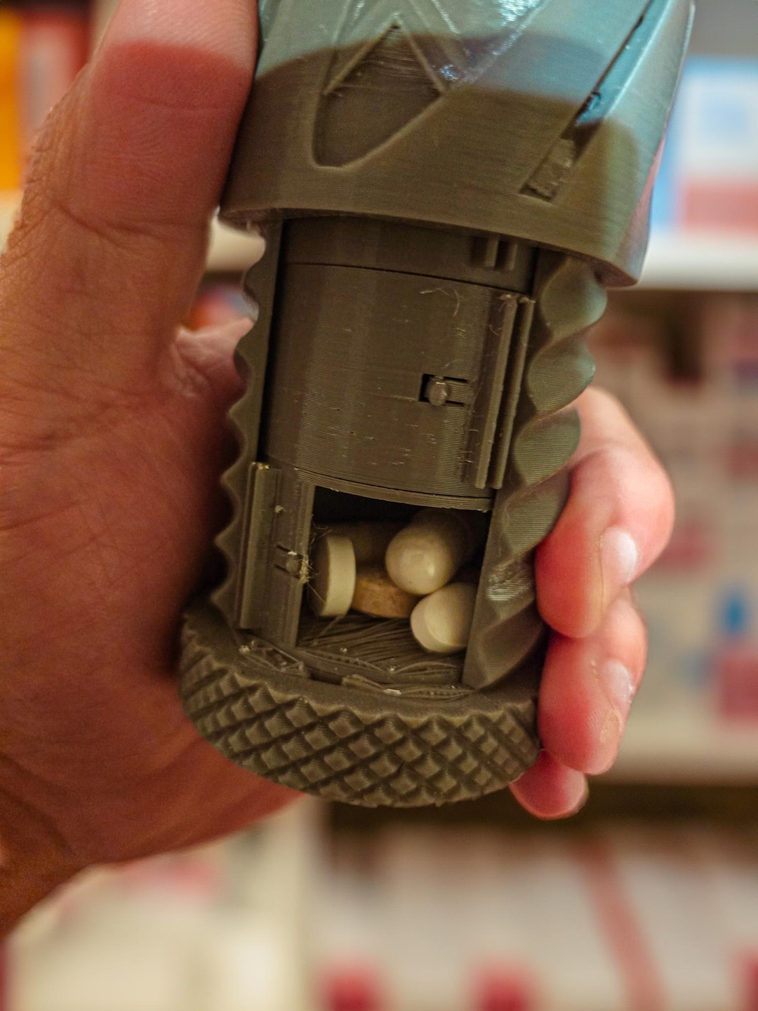 Twist Bottle Pill Organizer (STL) - Etsy