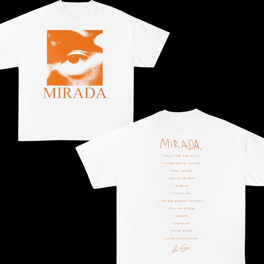 Ivan Cornejo Mirada Shirt, Mirada Tour T-shirt, Ivan Cornejo 2024 Tour ...
